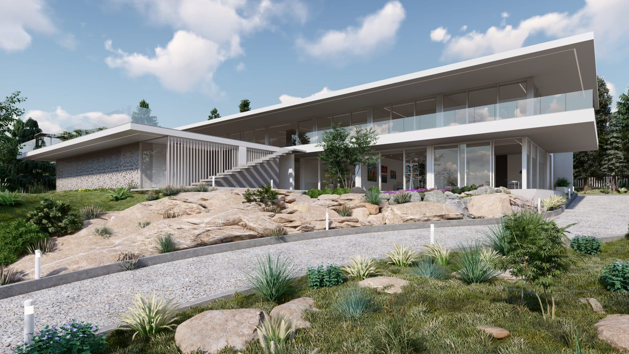 🔥【Render 3D Exterior】 ️ Impacta con Renders Exteriores increíbles